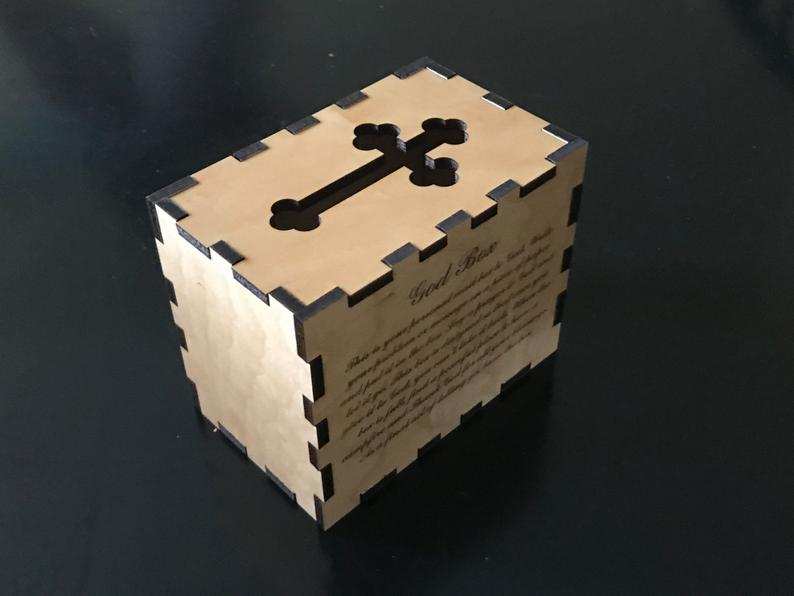 Wooden Prayer Box: Give It to God Prayer Box Crafted with Care – Worked ...